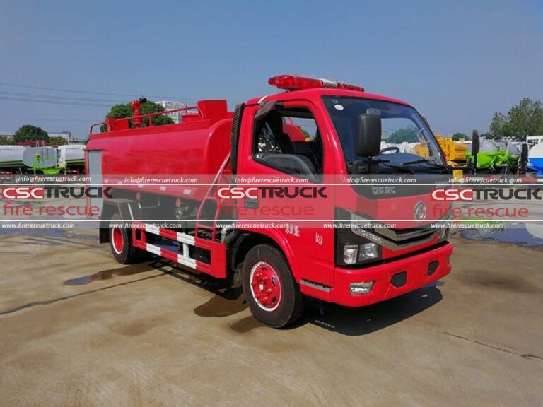 4500L Mobile Water Tank Fire Engine - Fire Rescue Truck