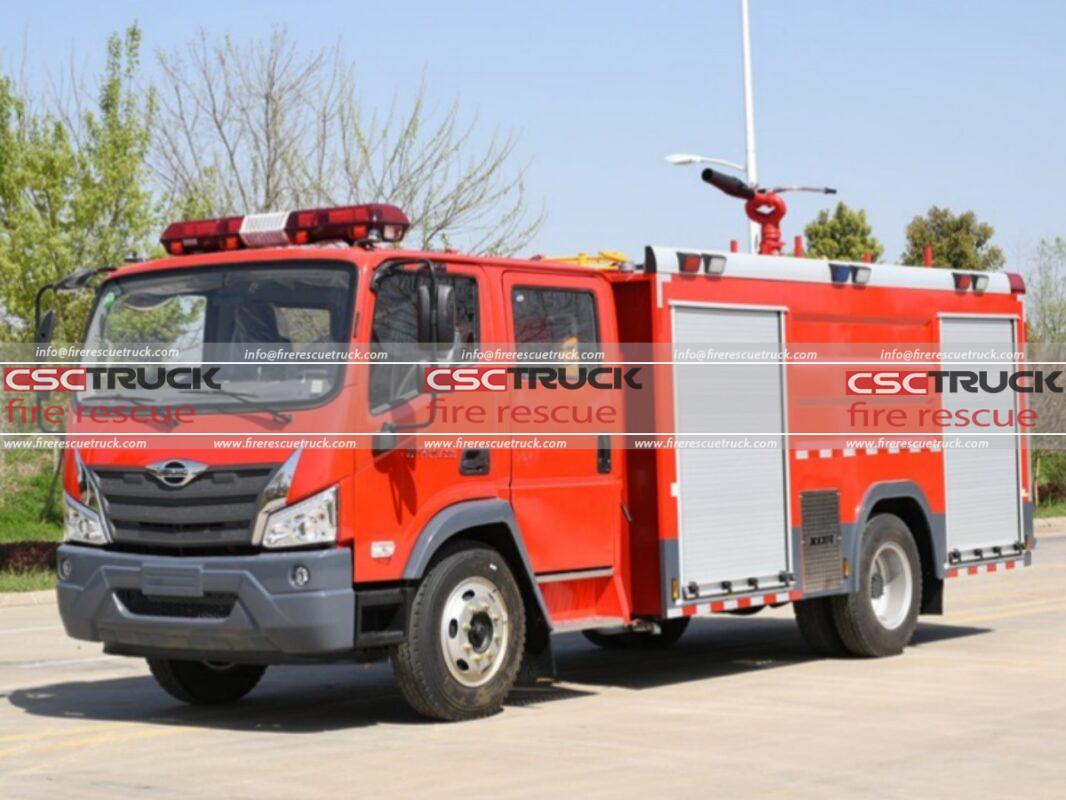 Foton 6ton Small Water Foam Fire Engine - Fire Rescue Truck