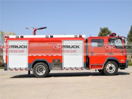 Foton 6ton Small Water Foam Fire Engine - Fire Rescue Truck