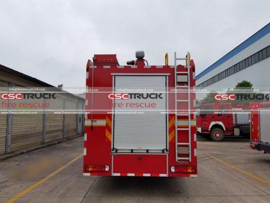 HOWO 16ton Water Foam Fire Engine - Fire Rescue Truck