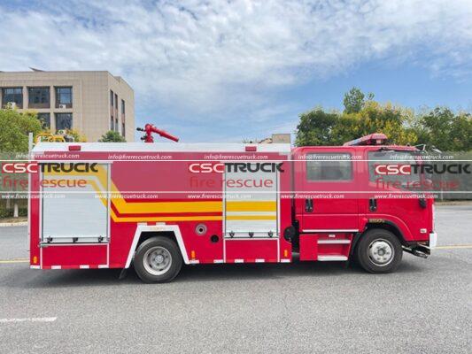 ISUZU 4ton Small Water Foam Fire Engine - Fire Rescue Truck