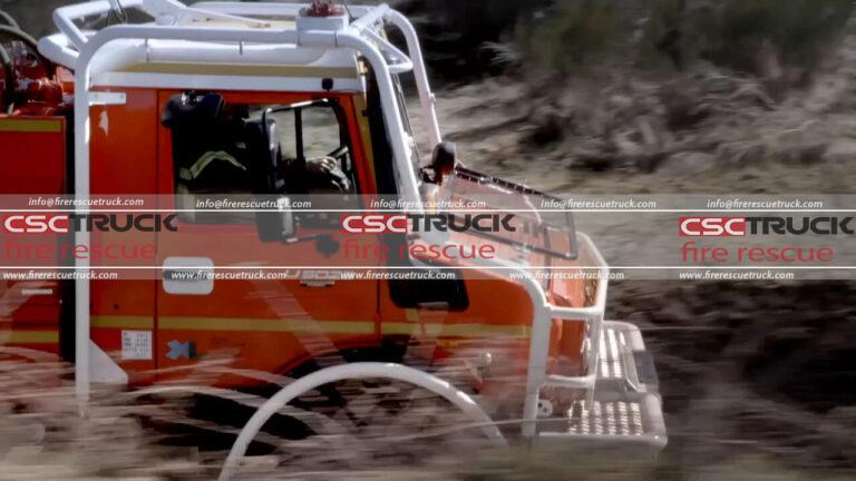 Unimog U5023 4X4 Forest Service Fire Truck - Fire Rescue Truck