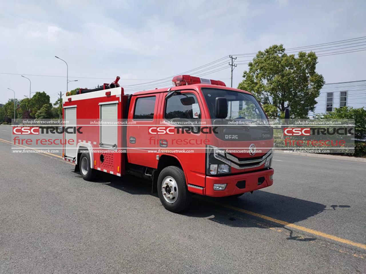 High-Capacity Water Tanker Fire Truck for Sale – Powerful Pumping ...