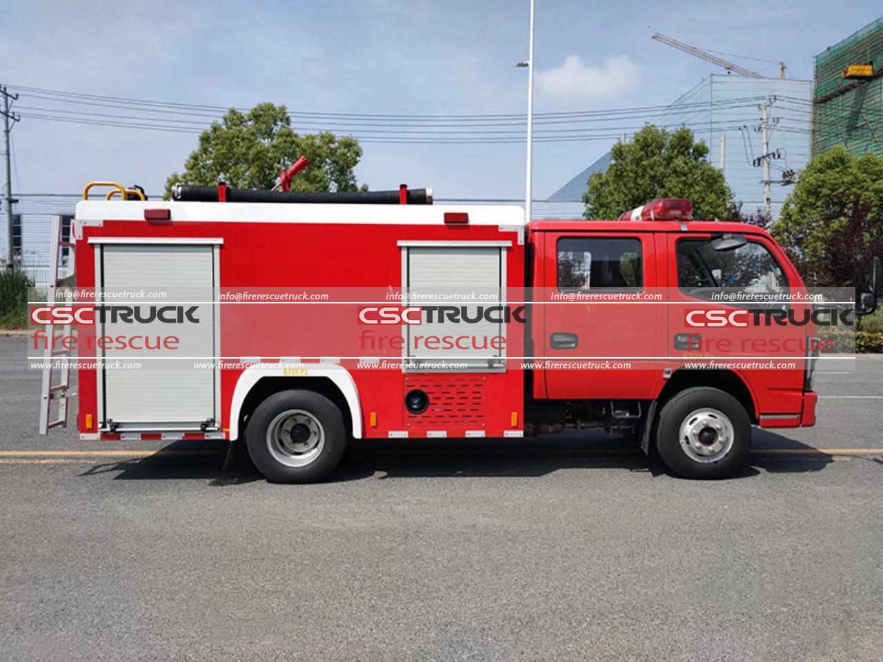 High-Capacity Water Tanker Fire Truck for Sale – Powerful Pumping ...