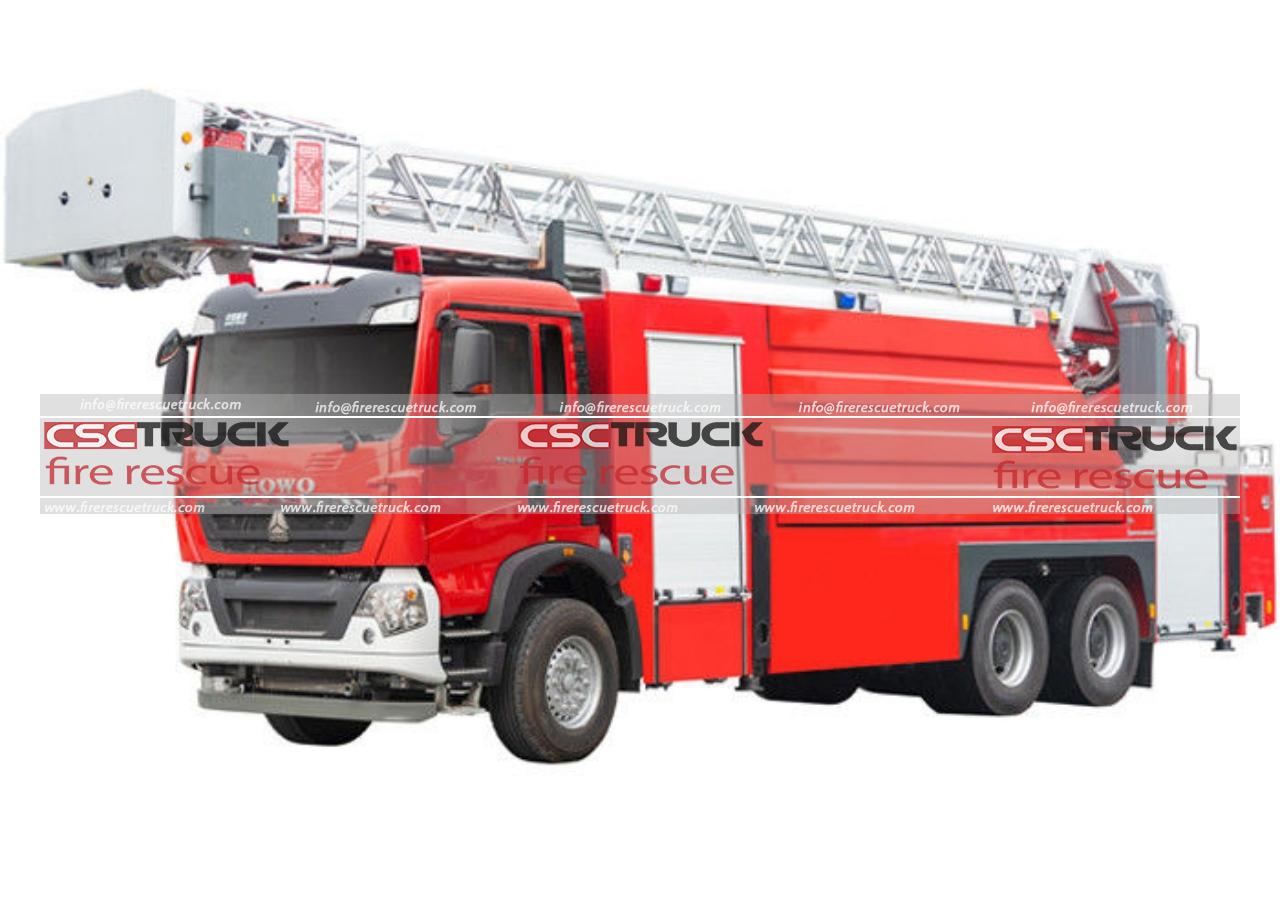 Fire Truck Ladder Truck for Sale – High-Reach Aerial Rescue, Rapid ...
