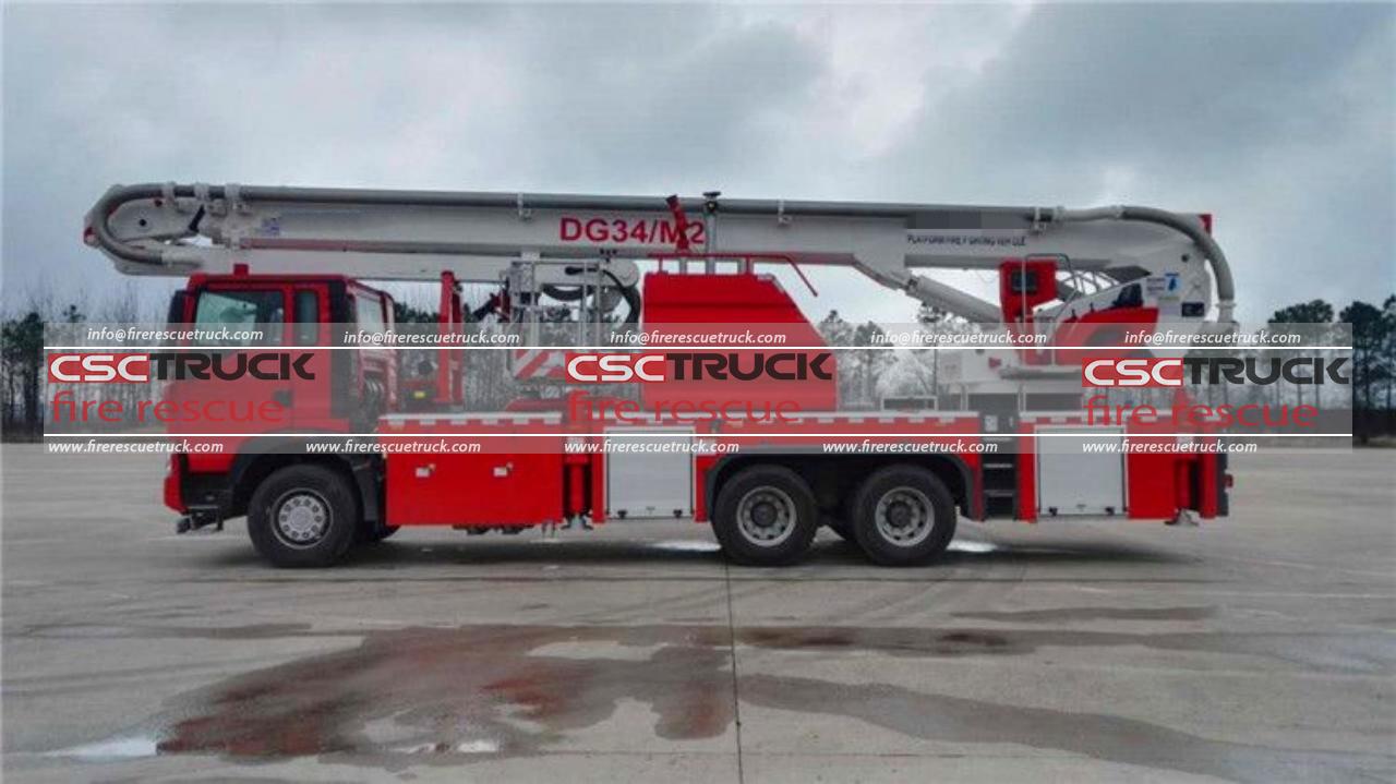 Advanced Fire Tower Truck for Sale – Maximum Reach, Superior Stability ...