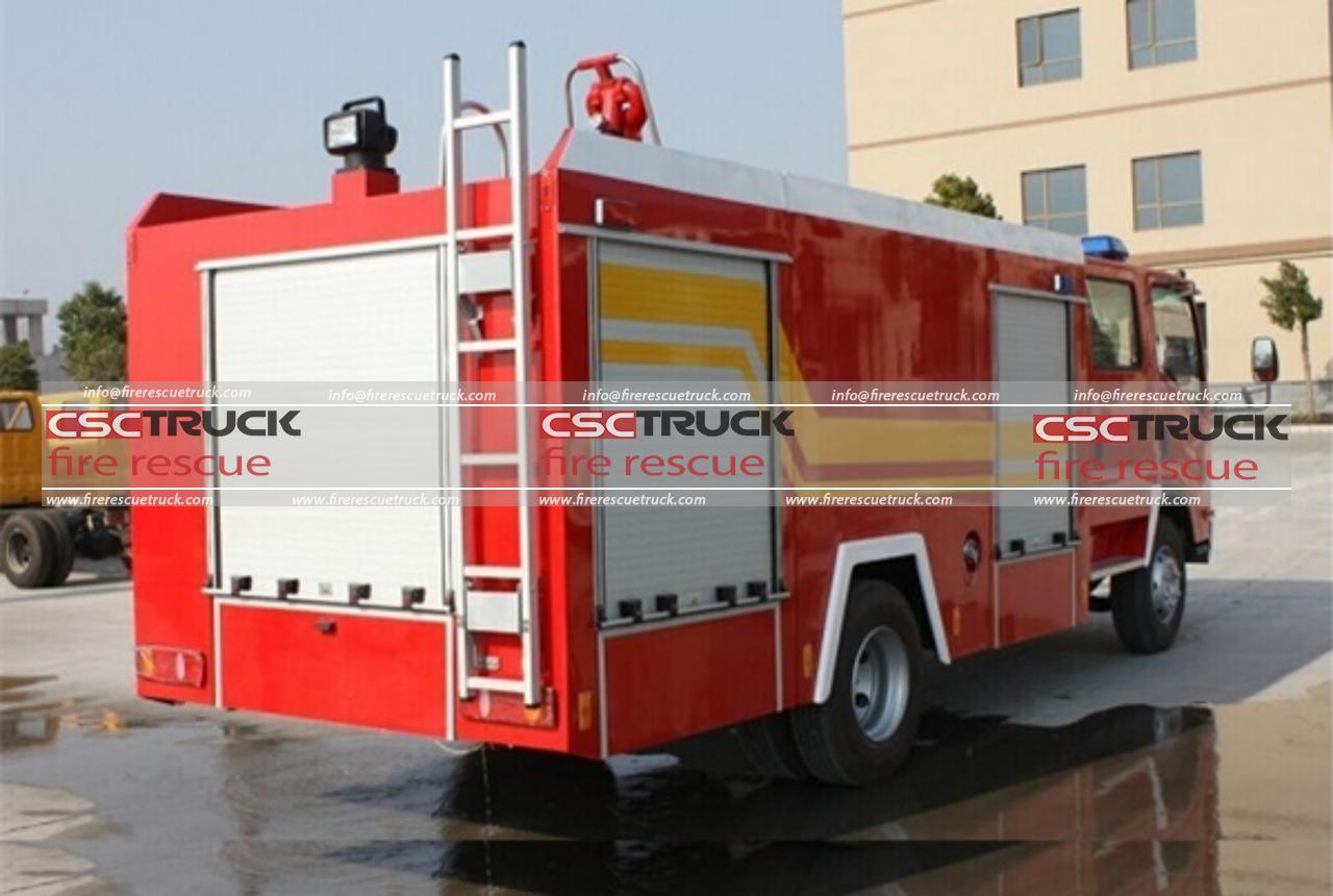 How Much Water Can a Fire Truck Hold ? - Fire Rescue Truck