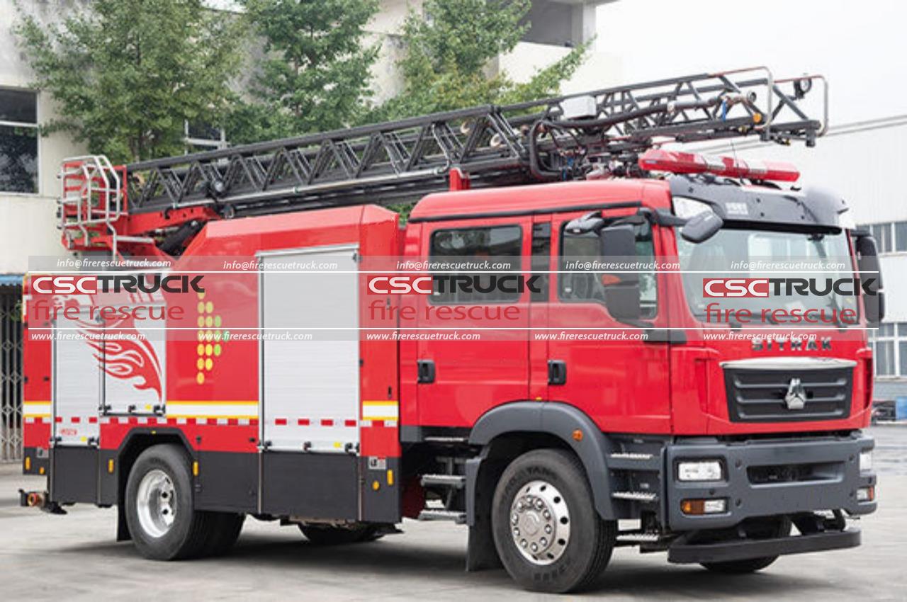 Fire Truck Ladder Truck for Sale – High-Reach Aerial Rescue, Rapid ...