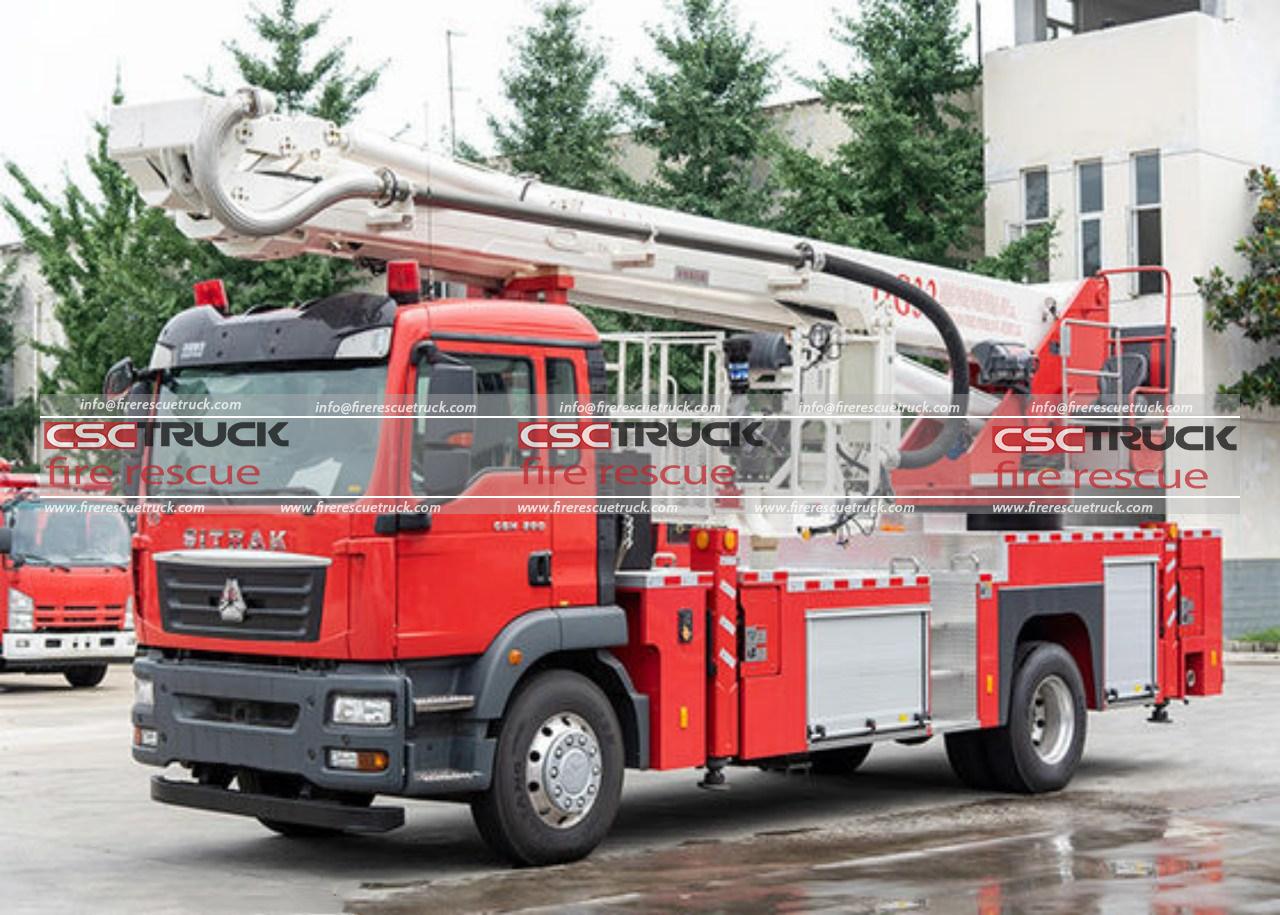 High-Rise Tower Ladder Fire Truck for Sale – Maximum Reach, Superior ...