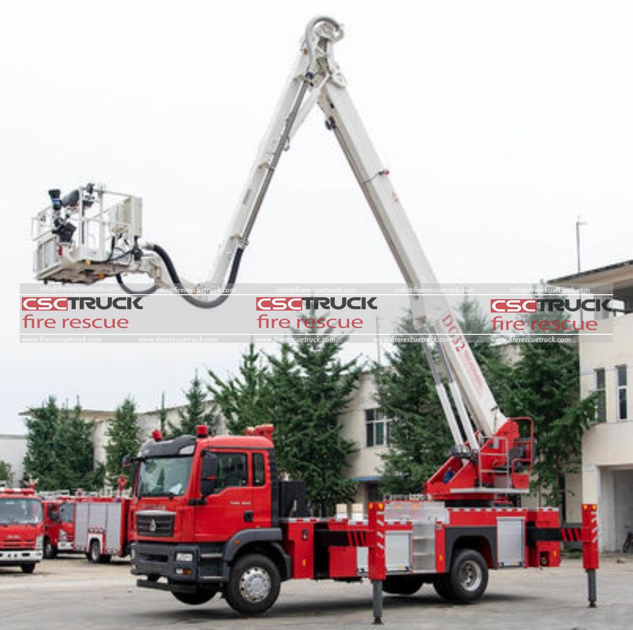 High-Rise Tower Ladder Fire Truck for Sale – Maximum Reach, Superior ...