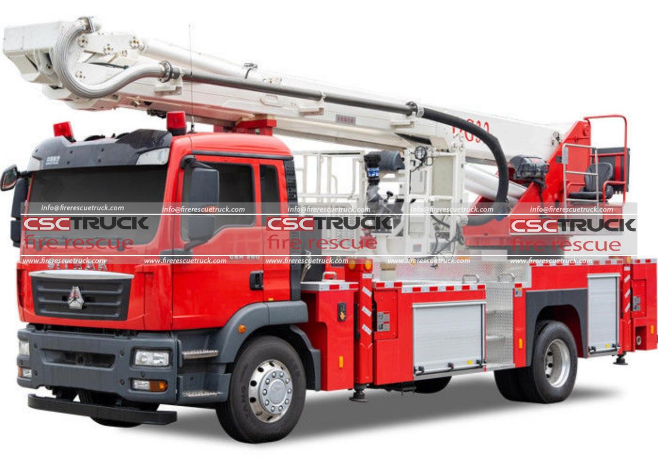 High-Rise Tower Ladder Fire Truck for Sale – Maximum Reach, Superior ...