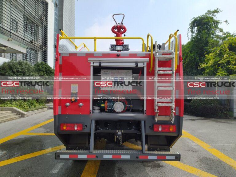 4x4 3t Gamay nga Water Fire Engine - Trak sa Pagluwas sa Sunog