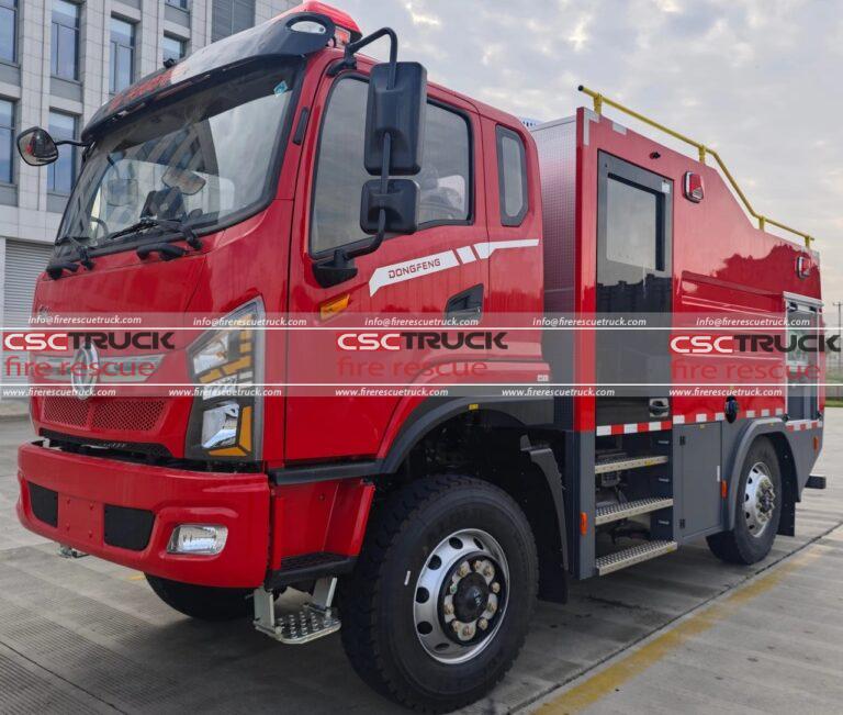 4x4 3t Gamay nga Water Fire Engine - Trak sa Pagluwas sa Sunog